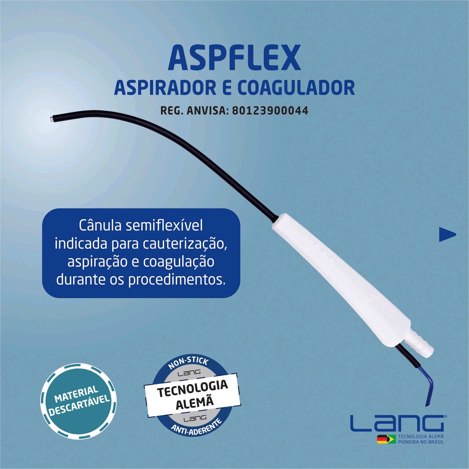 Aspirador e coagulador ASPFLEX :: Mcavalieri-business-solution